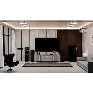 Lunabode LED 7.5" Dimmable LED Disk Light Flush Mount, Ceiling Light, Light Fixture, LED Lights, 15W (120W Equivalent), 120V, 5000K, Wet Location LED Light, 4/6" J-Box (Bright White, 6 Pack)