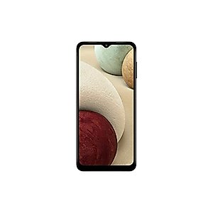 Samsung Galaxy A12 (SM-A125F/DS) Dual SIM,128 GB, Factory Unlocked GSM, International Version - No Warranty - Black (Renewed)