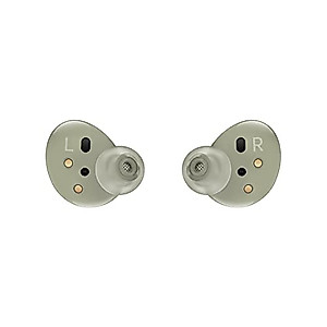 Samsung Galaxy Buds2 True Wireless Earbuds Noise Cancelling Ambient Sound Bluetooth Lightweight Comfort Fit Touch Control, International Version (Olive)