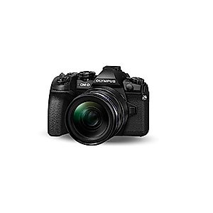 Olympus OM-D E-M1 Mark II Kit, Micro Four Thirds System Camera (20.4 Megapixel, 5-Axis Image Stabilisation, Electronic Viewfinder) + M.Zuiko 12-40 mm PRO Universal Zoom, Black