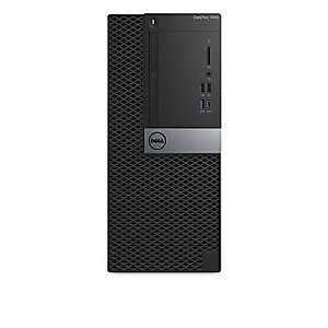 Dell Optiplex 7050 Intel Core i7-6700 X4 3.4GHz 16GB 256GB SSD Win10, Black (Renewed)