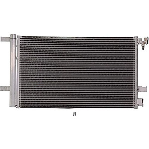 Kool Vue A/C Condenser Compatible with 2010 Buick Allure, Fits 2016-2018 Buick Cascada, Fits 2010-2016 Buick LaCrosse, Fits 2011-2017 Buick Regal With Receiver Drier GM3030285