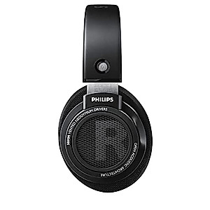 Philips Audio Philips SHP9500 HiFi Precision Stereo Over-Ear Headphones (Black) (Renewed)