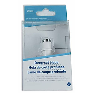 Silhouette America SILH DEEP Cameo 3 Blade, White
