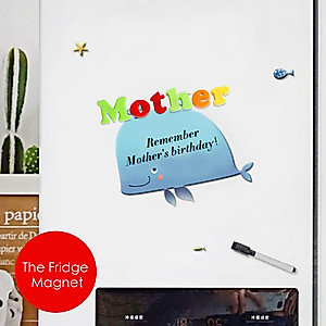 JCREN Magnetic Letters and Numbers Alphabet Magnets ABC 123 Fridge Toy Set Educational Preschool Learning Toys Spelling Counting Uppercase Lowercase Math Symbols for Kids 3 4 5 Years