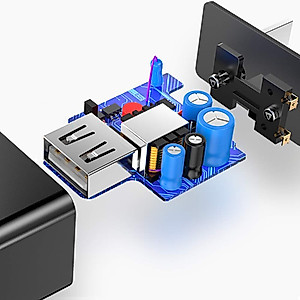 Unimoson 5V AC Adapter Power Supply Charger Compatible OneTouch Verio IQ Blood Glucose Monitoring System Meter with Charging Cable Cord (Only Compatible with The Interface as Shown)