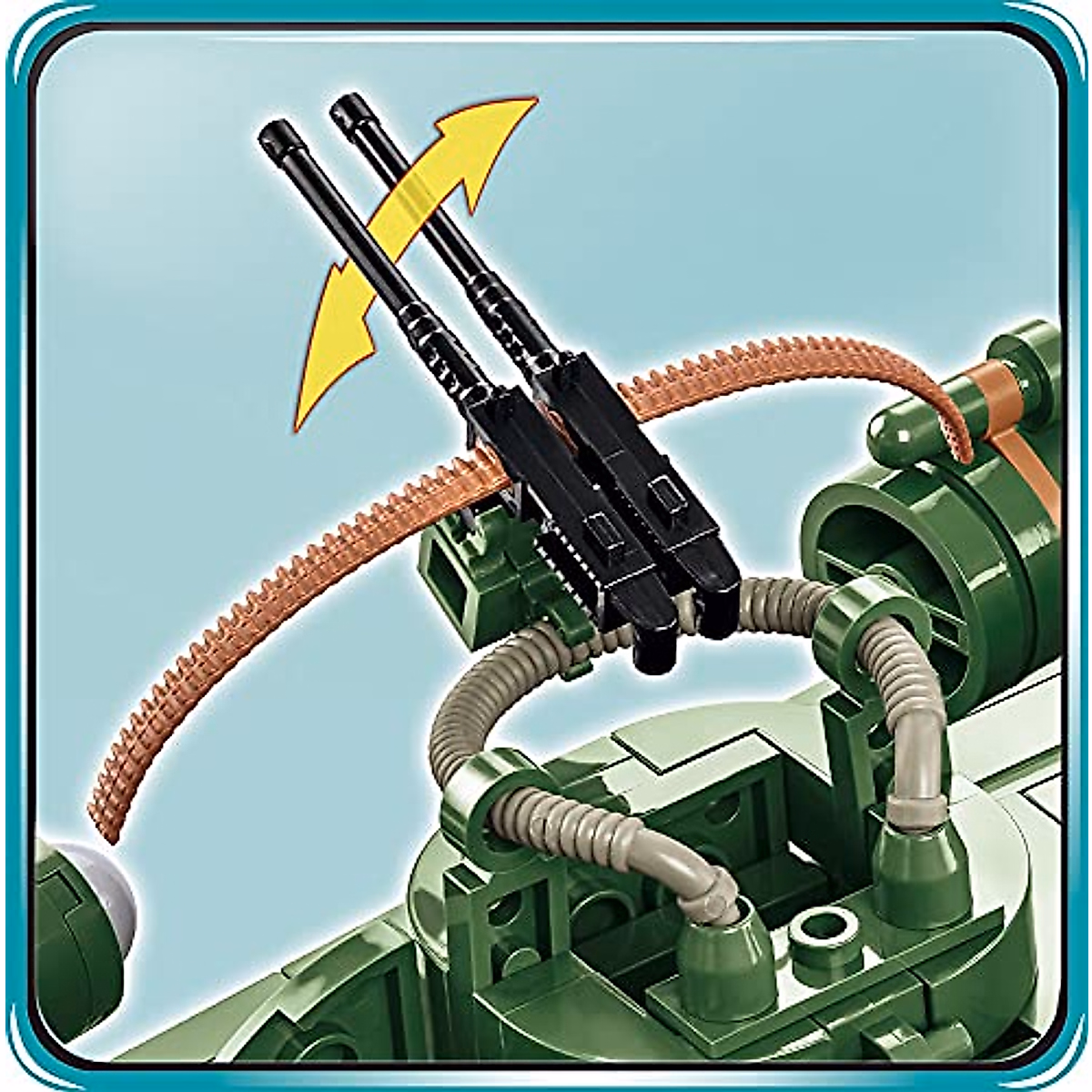 COBI Historical Collection Patrol Torpedo Boat PT-109, 3726 Pieces