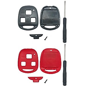 Replacement Key Fob Case Shell Fit for Lexus GX470 ES300 ES GS GX is LS LX RX SC GS300 RX330 SC400 Key Fob Cover