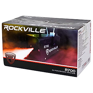 Rockville Fog/Smoke Machine w/Remote+Fluid, Quick Heatup Time (R700)