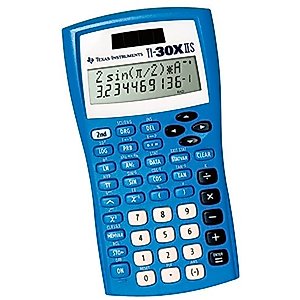 TI-30XIIS? Scientific Calculator, Blue