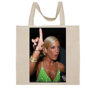 FC Carino Tori Spelling - A Nice Graphic Cotton Canvas Tote Bag FCA #FCAG120670