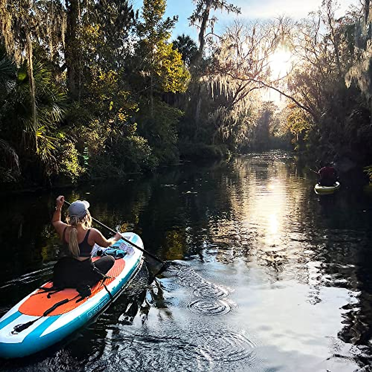 ROC Paddle Boards Detachable Universal Paddleboard Kayak Seat with Adjustable Design and Soft Cushion Back Support for Inflatable SUPs, Kayaks, Canoes, Rowboats, and Fishing Boats