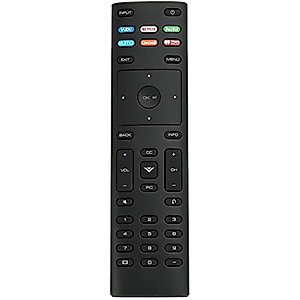 XRT136 Remote Control Replace fit for VIZIO TV D24F-F1 D32FF1 D43F-F1 E55U-D0 E55UD2 E55-D0 E55E1 M65-D0 M65E0 P65-E1 P75C1 P75E1 M70-E3 M75E1 E43-E2 D50F-F1 E32-D1 E32H-D1 E40-D0 E43-D2 E43U-D2