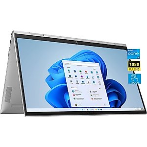 HP Envy x360 2-in-1 15.6" FHD Touchscreen Laptop, Intel Core i5-1155G7, 8GB RAM 256GB SSD, Wi-Fi, Bluetooth, HDMI, Webcam, Backlit Keyboard, Fingerprint Reader, Windows 11 Home, Natural Silver