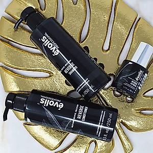 EVOLIS Reverse 3-Step System - Activator, Shampoo & Conditioner - Hair Growth Treatment for Thinning Hair - Keratin Treatment - Accelerates Growth, Thickens and Decreases Hair Fall