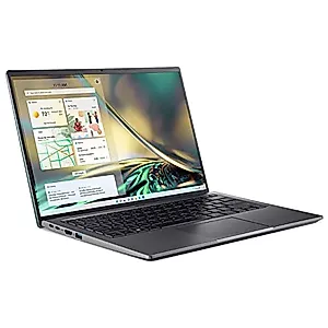 ACER Swift X SFX14 Laptop 2023 14” 2240x1440 Display Intel Core i7-1260P, 12-core, NVIDIA GeForce RTX 3050 Ti, 16GB LPDDR5, 2TB SSD, Backlit Keyboard, Thunderbolt 4, Fingerprint, Windows 10 Home