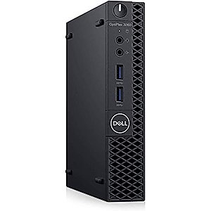 Dell OptiPlex 3060 Tiny Computer Micro Tower PC, Intel Core i5-8500T Processor, 16GB DDR4 Ram, 512GB NVMe SSD, Display Port, HDMI, Wi-Fi, Wireless Keyboard & Mouse, Windows 10 Pro (Renewed)
