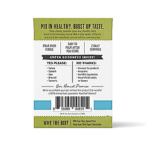 The Honest Kitchen Superfood POUR OVERS Wet Toppers for Dogs (Pack of 12), 5.5 oz - Turkey Stew