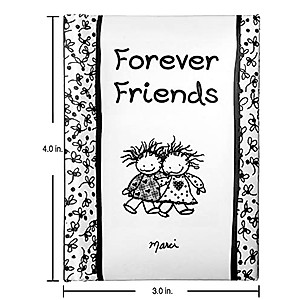 Blue Mountain Arts Mini Book (Forever Friends)—Friendship Gift for Christmas, Birthday, or Just Because, by Marci & the Children of the Inner Light, 4 x 3 inches