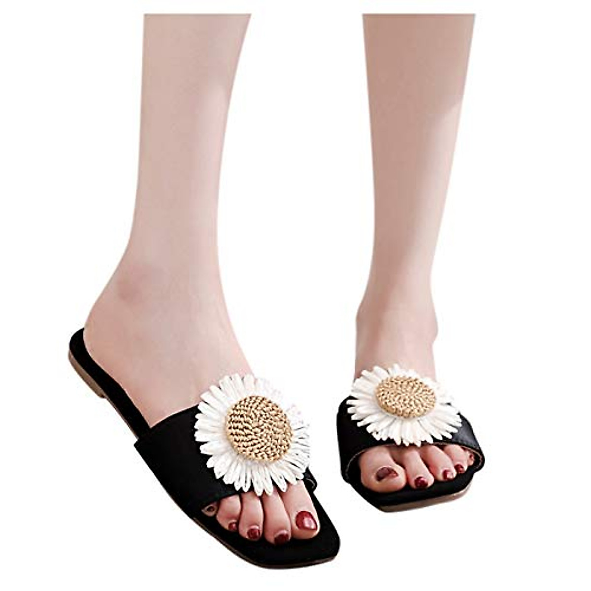 Slippers for Women Shower Quick Drying Bathroom Sandals Open Toe Soft Cushioned Extra Thick Non-Slip Slipper for Indoor & Outdoor