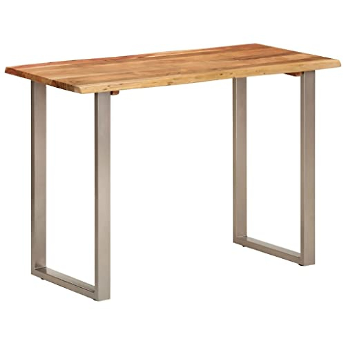 YPWRENH Decorative Table Cocktail Table Dining Table 43.3"x19.7"x29.9" Solid Wood Acacia for Dining Room, Kitchen or Living Room