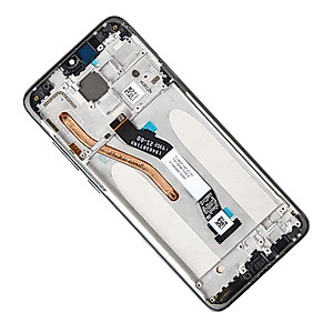 A-MIND for XiaoMi Redmi Note 8 Pro 6.53inchTouch Screen Digitizer LCD Display Assembly Replacement Kits,with Screen Protector+Tools (Black with Frame)