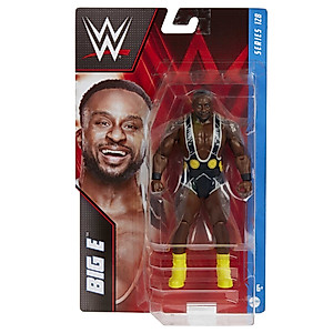 Mattel WWE Basic Action Figure, Big E, Posable 6-inch Collectible for Ages 6 Years Old & Up