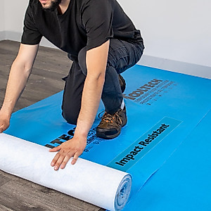 Temporary Floor Protection for Renovation, Painting, Construction - 40" x 90 ft, Covers 300 sqft