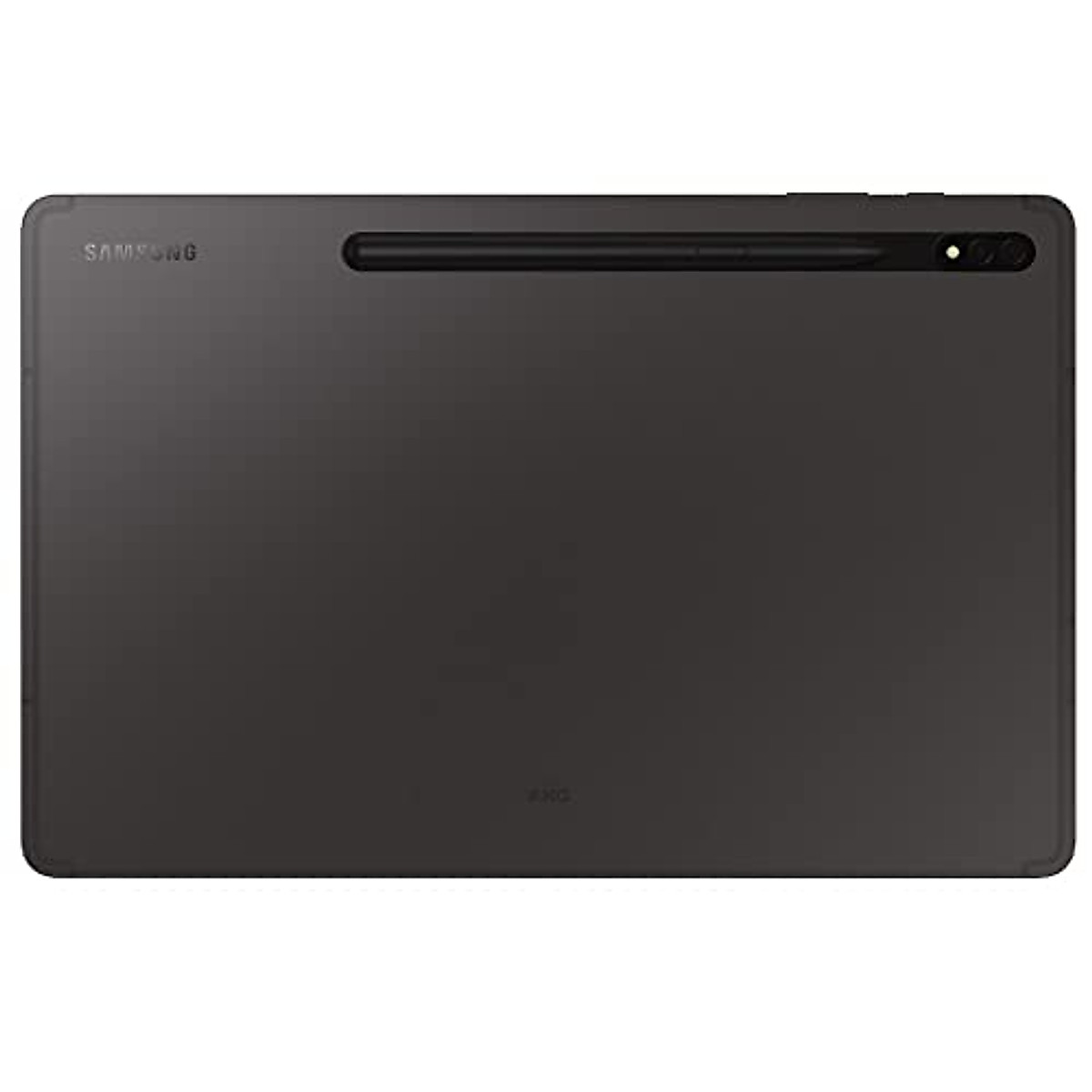 SAMSUNG Galaxy Tab S8+ Plus w/Low Latency S-Pen (128GB, 8GB) 12.4’’ 120Hz AMOLED, Snapdragon 8 (4nm), All Day Battery, Android 12 Wi-Fi Tablet SM-X800 US Model (w/Fast 25W Charging Cube, Graphite)