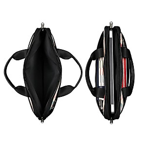 Donuts Laptop Computer Bag Waterproof Shoulder Messenger Bag 13-15 inch Durable Laptop Tote Bag with Shoulder Strap Handle Lightweight Crossbody Briefcase