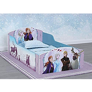 Delta Children Wood Toddler Bed - Greenguard Gold Certified, Disney Frozen II
