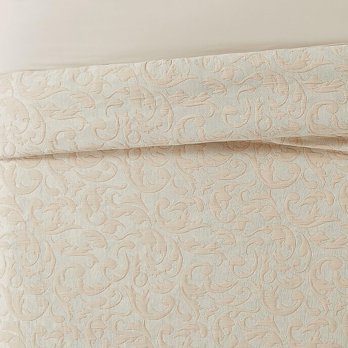 Charisma Regan Matelasse, Queen Duvet, Tan