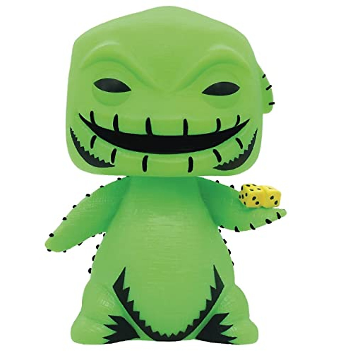 POP Disney: The Nightmare Before Christmas - Oogie Boogie (Blacklight) Funko Vinyl Figure (Bundled with Compatible Box Protector Case) Multicolored 3.75 inches