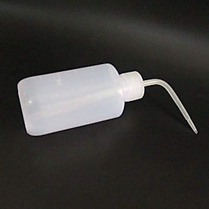 DOWEI Wash Bottle,Squeeze Bottle,LDPE,250ml/8OZ 2pcs Plastic Tattoo Green Soap Washing Bottle (250ML)