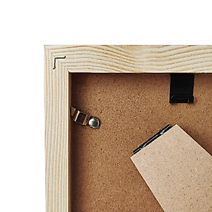 ZXT-parts 5x7 Picture Frames Red Photo Frame. Solid Wood, Cover Plastic Panel (Not Glass), The Tabletop or The Wall.