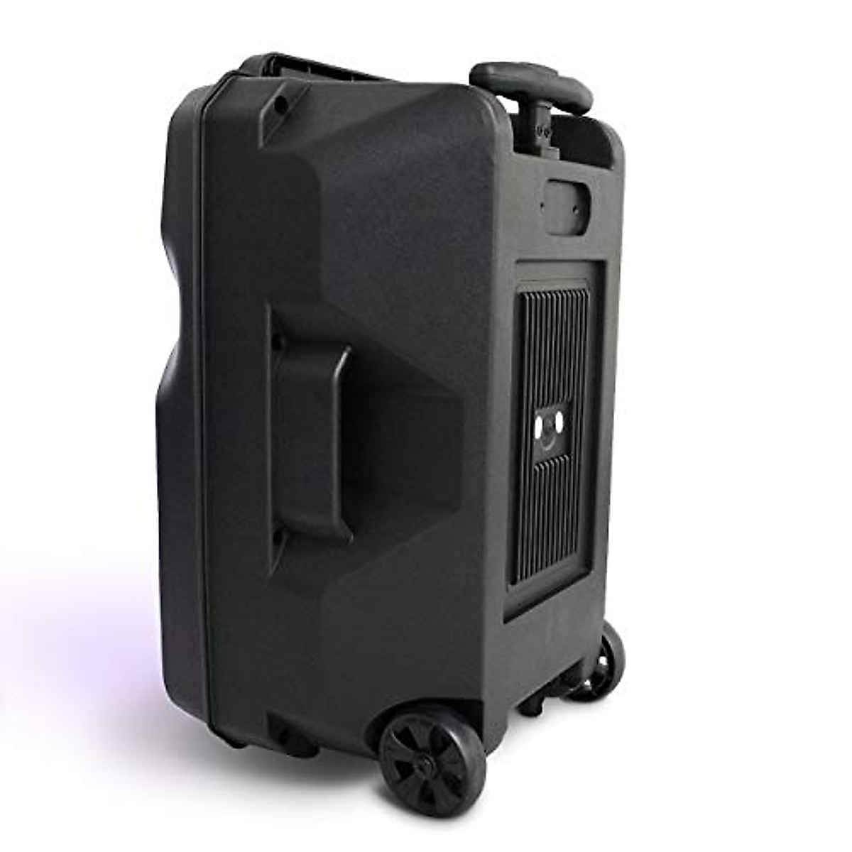 Axess Portable Wireless Bluetooth Speaker — 8 Inch Woofer & 1.5" Tweeter, TWS Link+, Wireless Microphone FM Radio Aux USB and Mic Inputs, Stereo Sound System Speakers with LED Lights Model PABT6038
