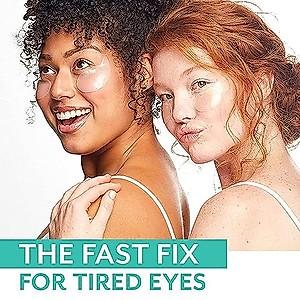 Patchology Rejuvenating Under Eye Gels - Hydrating Eye Mask w/Caffeine, Hydrolyzed Collagen & Centella Asiatica- Under Eye Patches For Dark Circles - Minimize Puffiness & Wrinkle Reducer - 30 ​Pairs