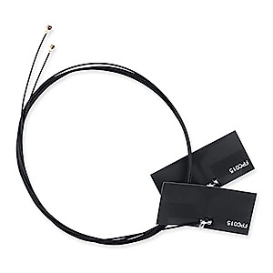60cm/2ft 2pcs MHF4 IPEX WLAN Network Adapter PC Antenna for NGFF Intel 7260 8260 8265 9265 9260 9560 AX210 AX200NGW AX Killer M.2 IPEX4 Module Card