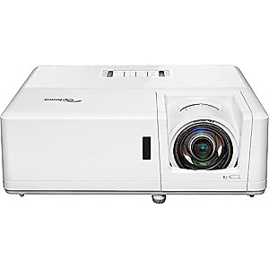 Optoma GT1090HDR Short Throw Laster Home Theater Projector Bundle with 1 YR CPS Enhanced Protection Pack
