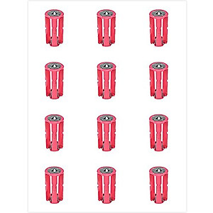 DSLRKIT 4AAA(LR03) to C Size Parallel Battery Adapter Holder (Pack of 12)