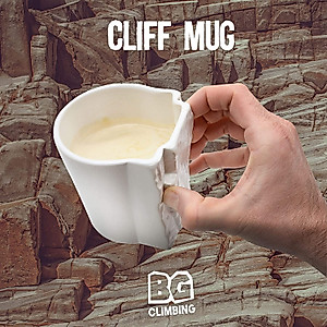 Climbing Cliff MUG, Rock Climber Gift