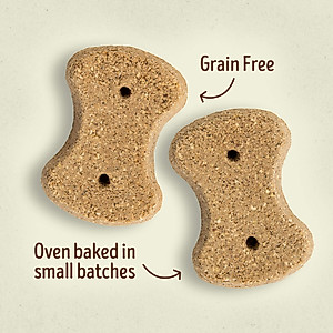 Supreme Source Grain Free Protein Dog Biscuits, Chicken, Pea & Carrot Recipe, 1 Pound Bag