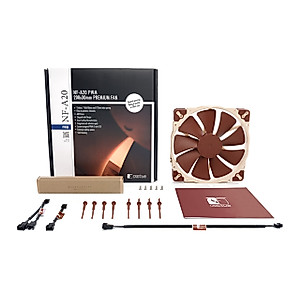 Noctua NF-A20 PWM, Premium Quiet Fan, 4-Pin (200x30mm, Brown)