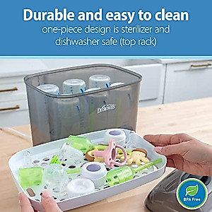 Dr. Brown's HappyPaci 100% Silicone Pacifier 0-6m, BPA Free, White, Pink, Light Pink, 3 Ct