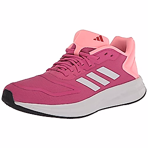 adidas Women's Duramo SL 2.0 Sneaker, Lucid Fuchsia/White/Beam Pink, 9