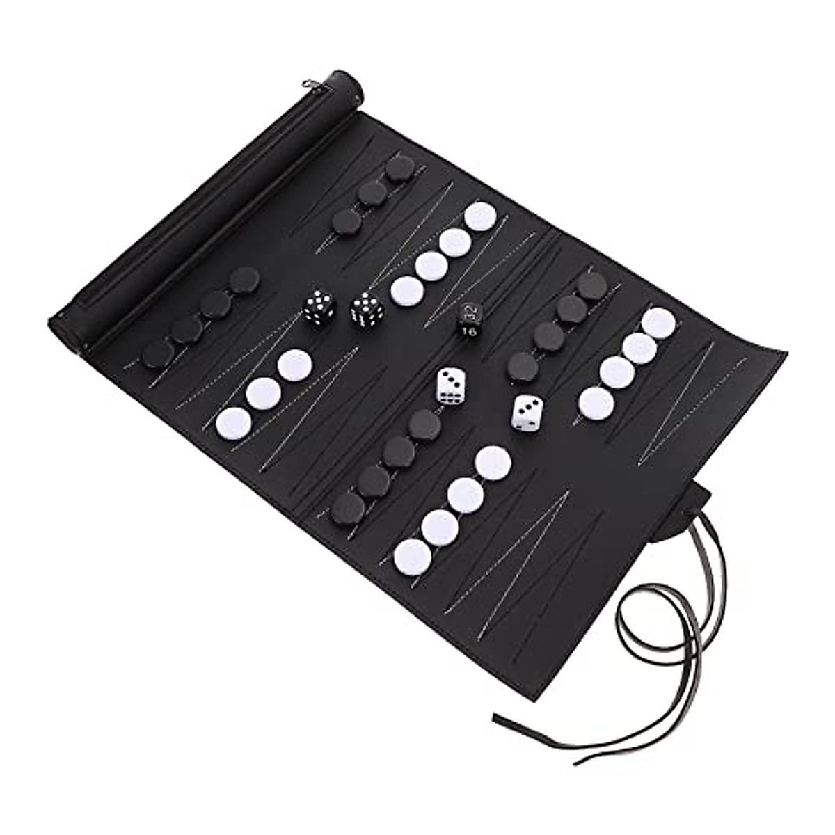 STOBOK Travel Accessories Travel Accessories Travel Accessories Backgammon Chess Board Travel Backgammon Get The Games Out Backgammon Roll Up Backgammon Chessboard Roll Up Chessboard Travel Set