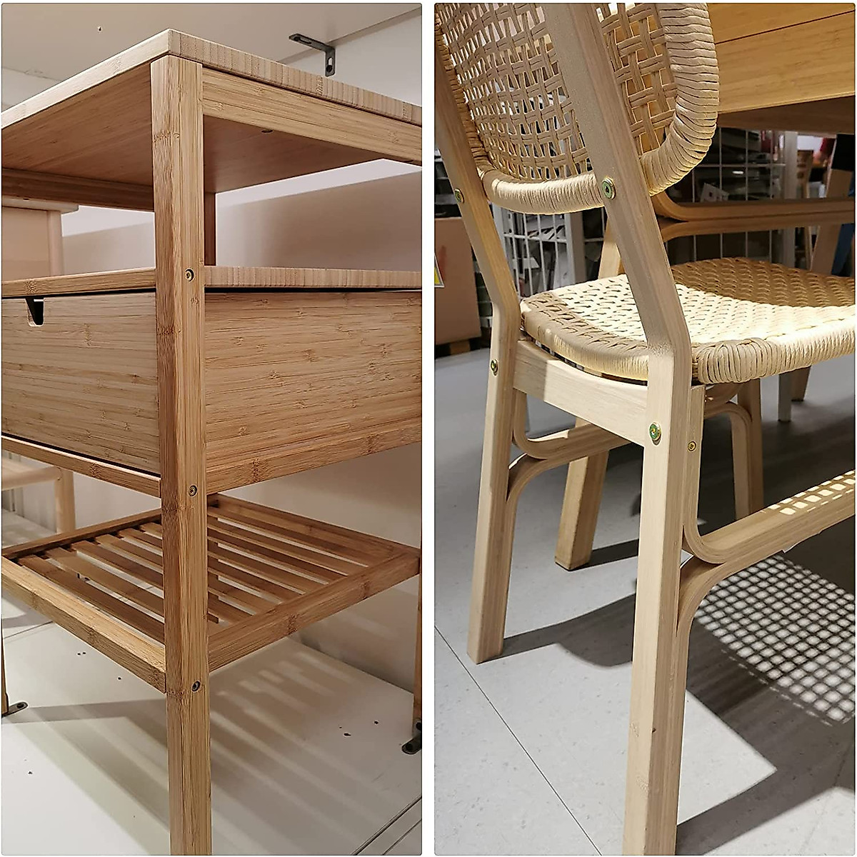 Yinpecly M8 x 40mm Hex Socket Flat Head Screws Furniture Bolts Fastener Full Thread Carbon Steel Colorful 10pcs