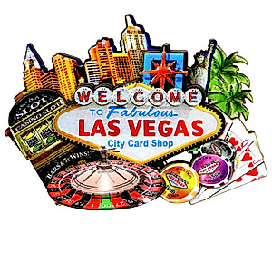 Las Vegas Refrigerator Magnet Souvenir