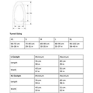 Level Six Club Bungee Whitewater Kayak Spray Skirt-Black-XLDeckS/MTunnel