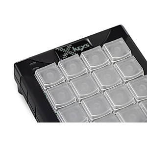 X-keys Programmable USB Keypads and Keyboards (24 Key, Black and White)